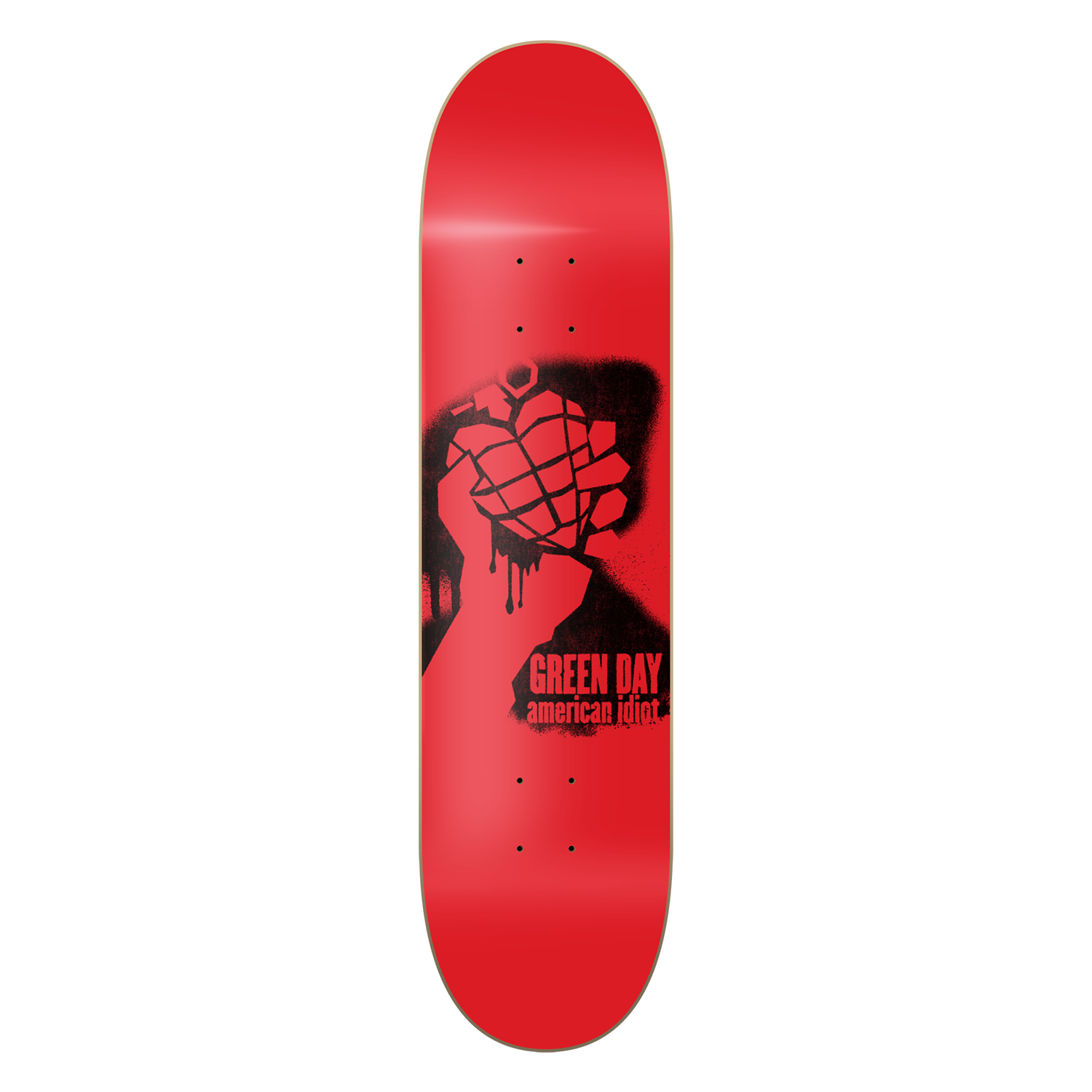 American Idiot Heart Grenade Skate Deck | Green Day Official Store
